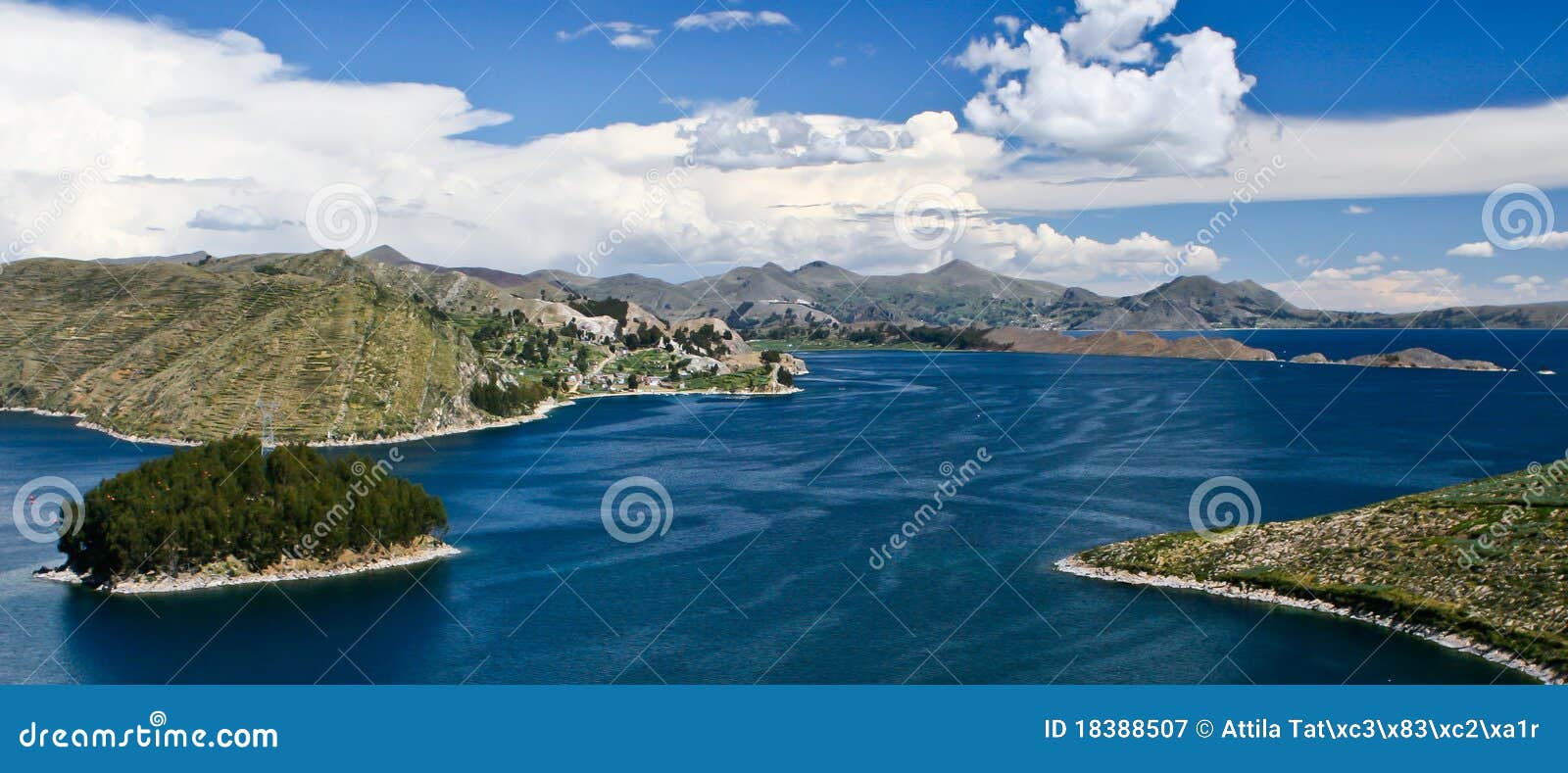 Titi Caca lake stock image. Image of titi, caca, south - 18388507