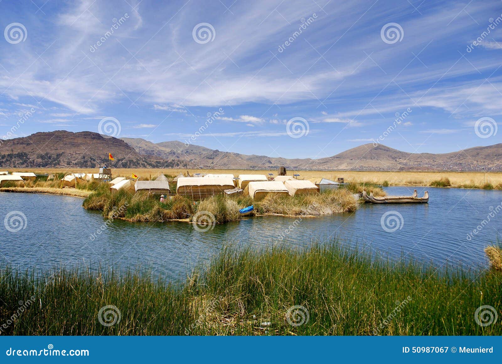 Titicaca lake stock image. Image of holiday, america - 50987067