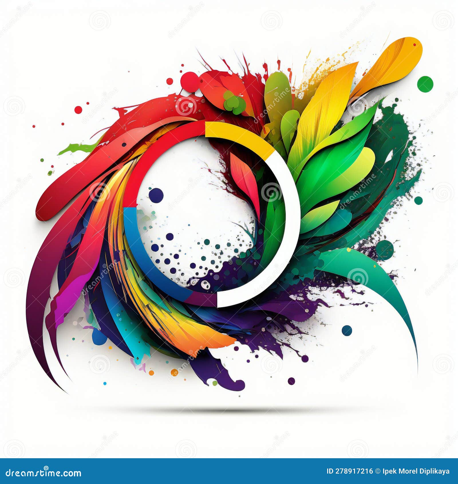 Title: Dynamic Circular Logo Designs: Bold and Colorful Illustrations ...