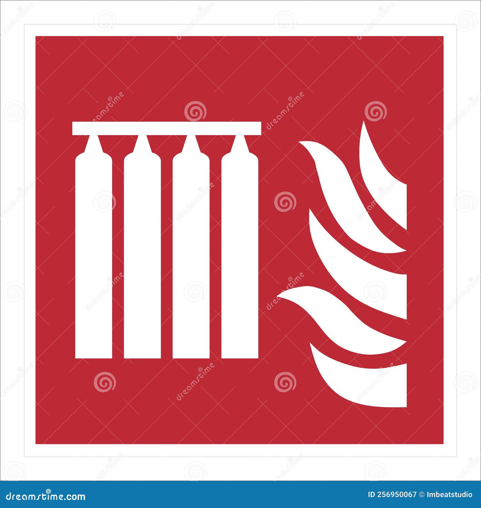 ISO 7010 Registered Safety Signs - Fire Equipment Fire Action Signs ...