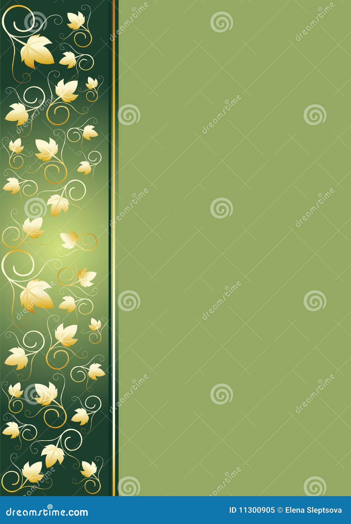 Title Page from Vegetable Pattern and Line Stock Vector - Illustration ...