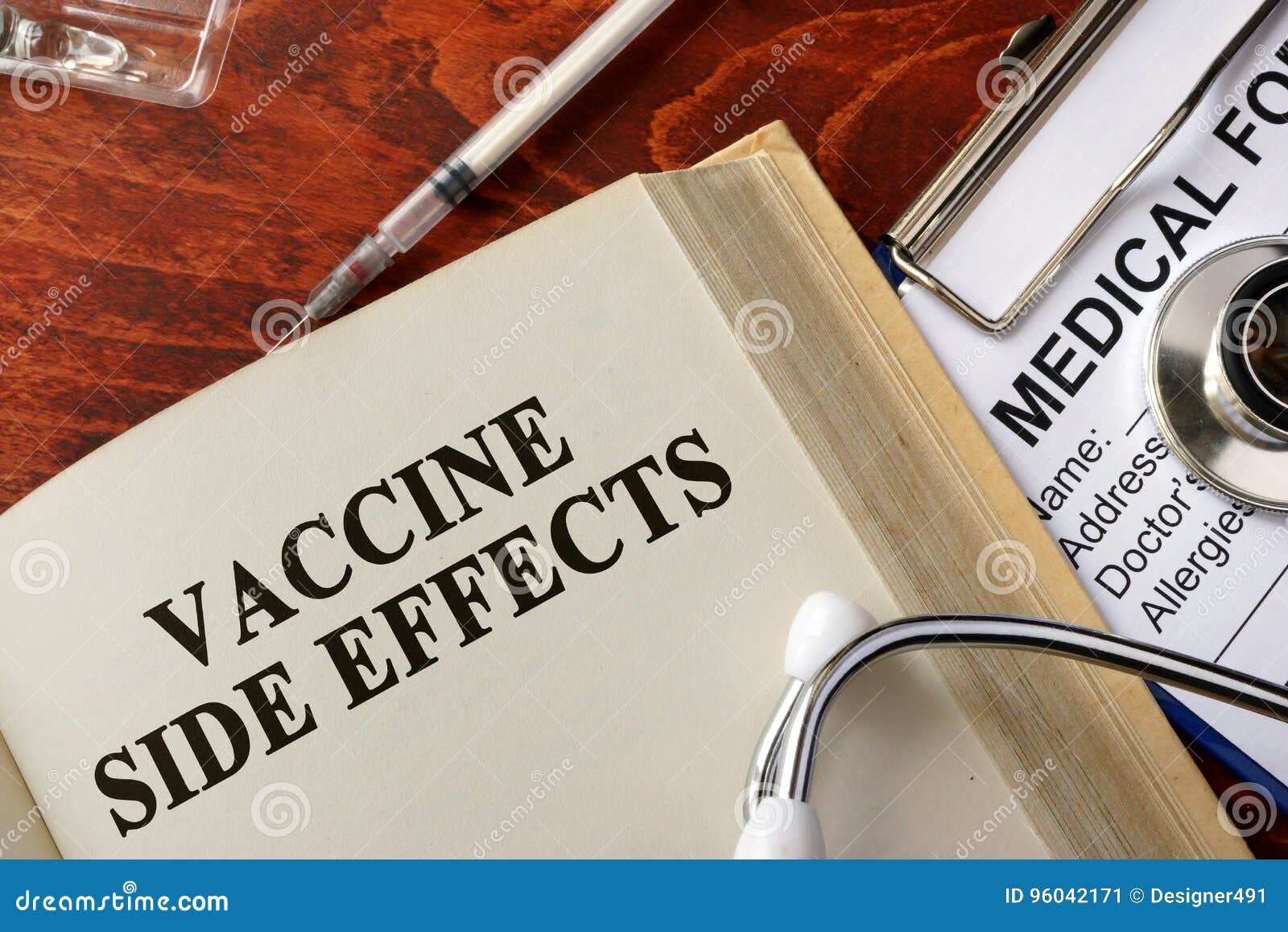 Title Vaccine Side Effects. Stock Image - Image of side, care: 96042171