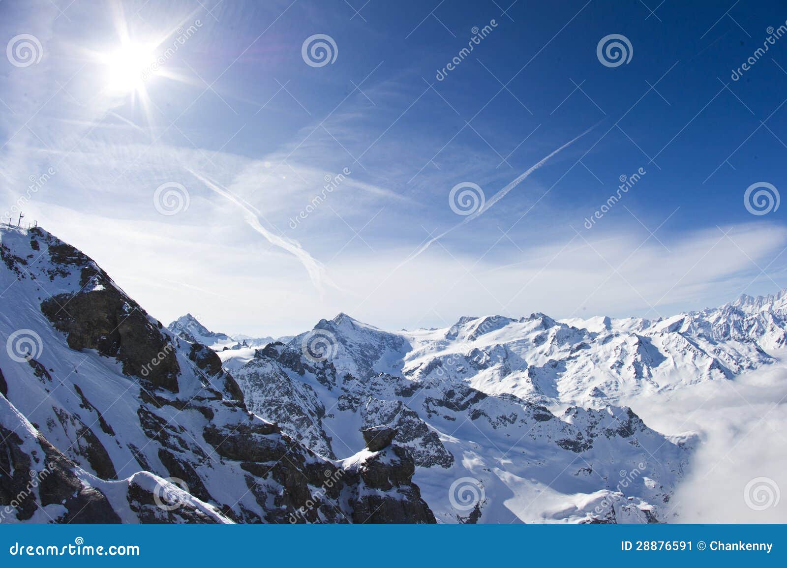 Titlis Swiss stock image. Image of mount, alps, titlis - 28876591