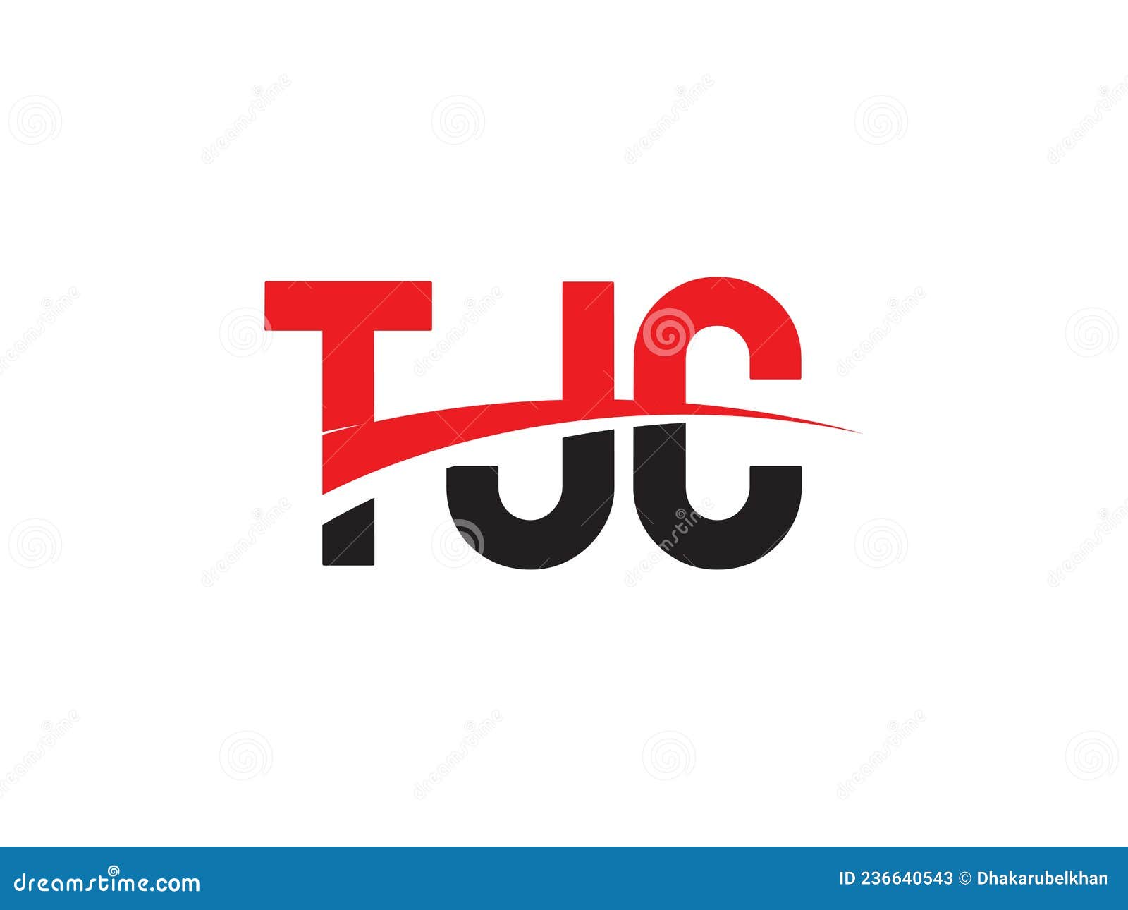 TJC Letter Initial Logo Design Vector Illustration Stock Vector ...