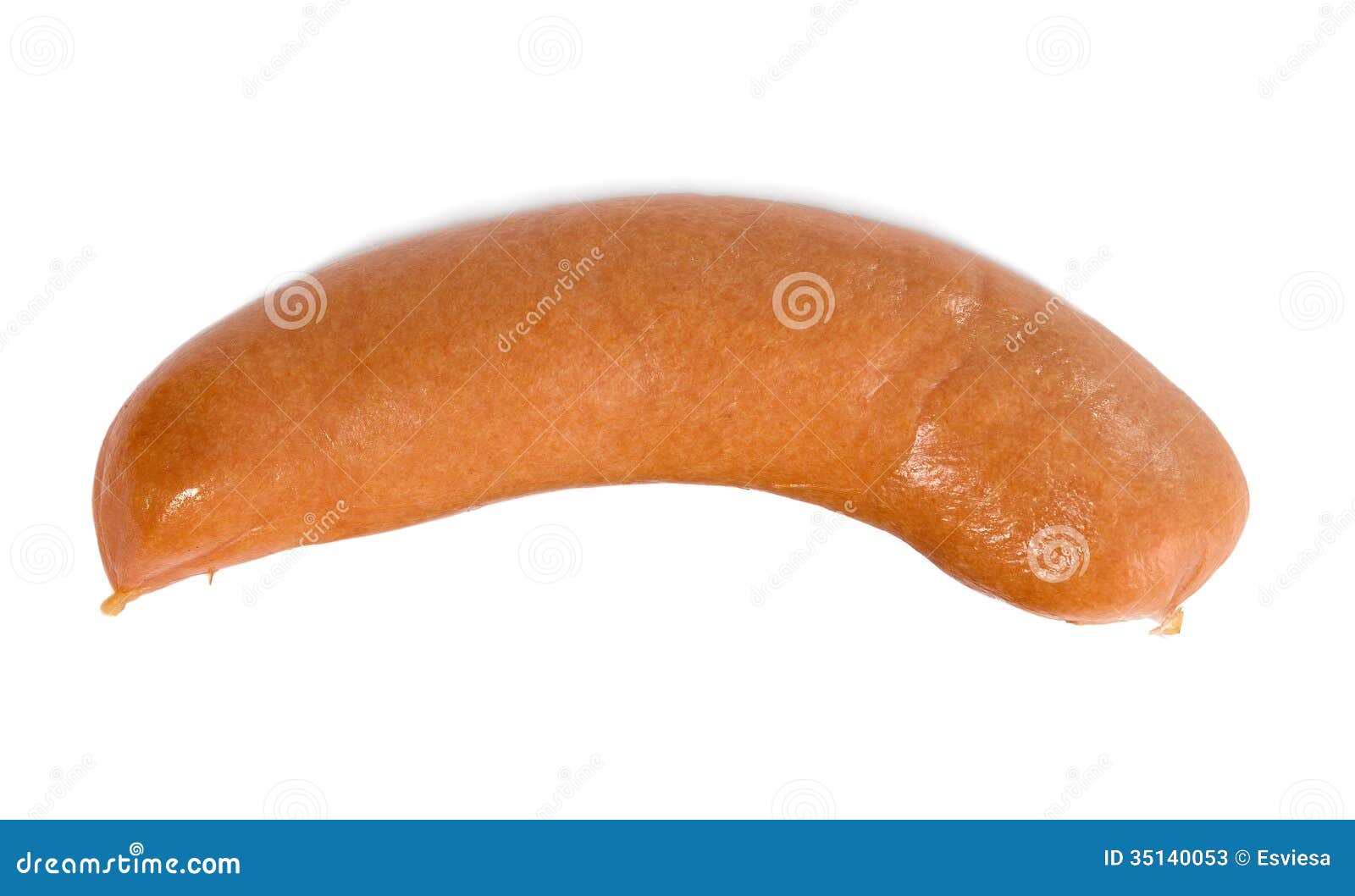 Tjock korv från kött fotografering för bildbyråer. Bild av nytt - 35140053