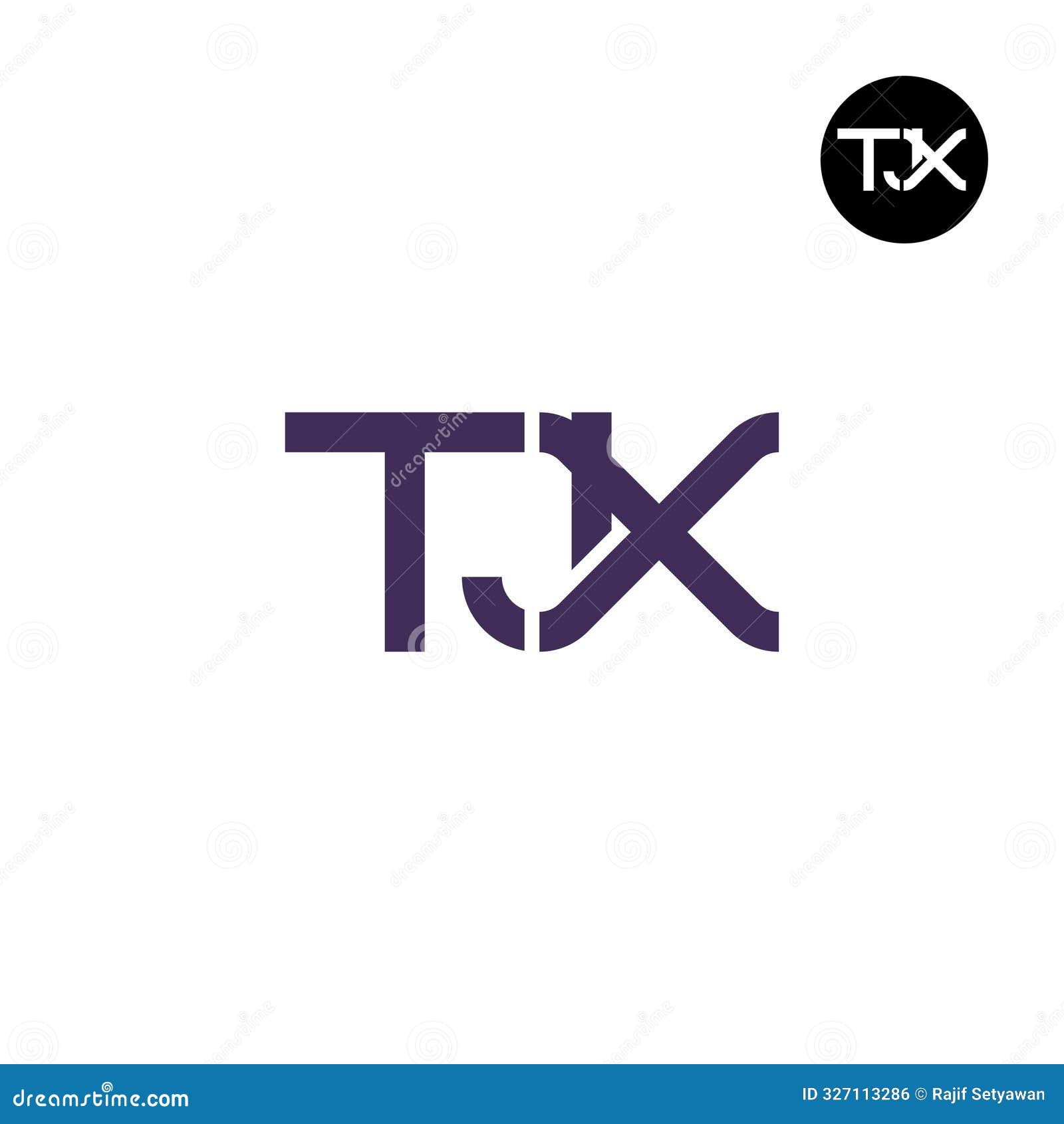 TJX Logo Letter Monogram Design Stock Vector - Illustration of logotype ...