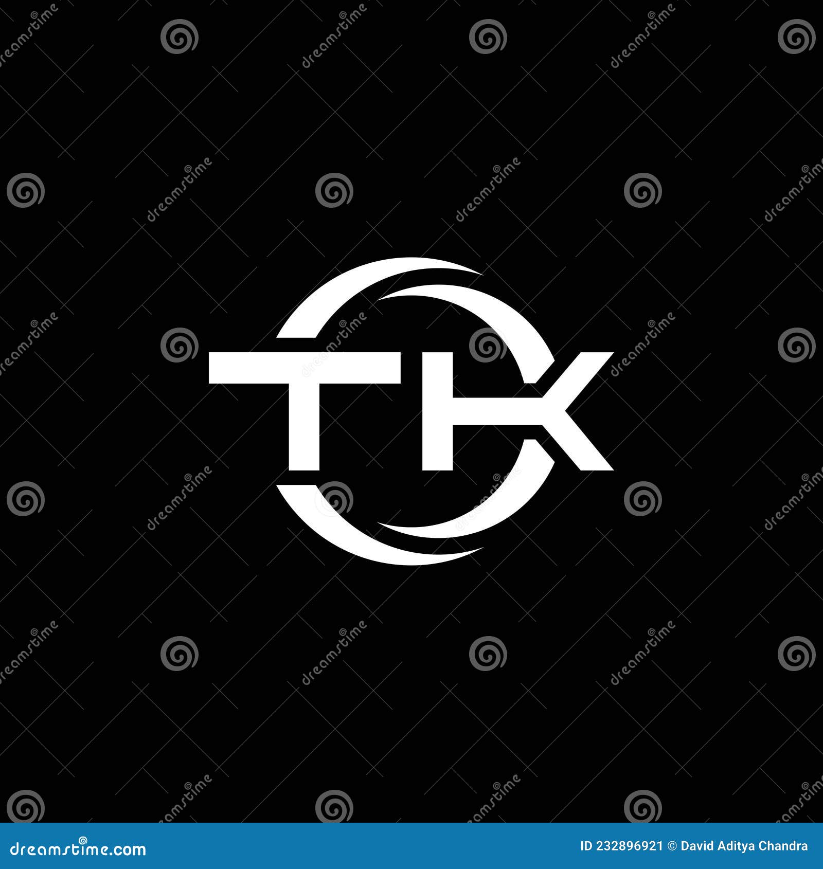 TK Logo Monogram Design Template Stock Vector - Illustration of concept ...