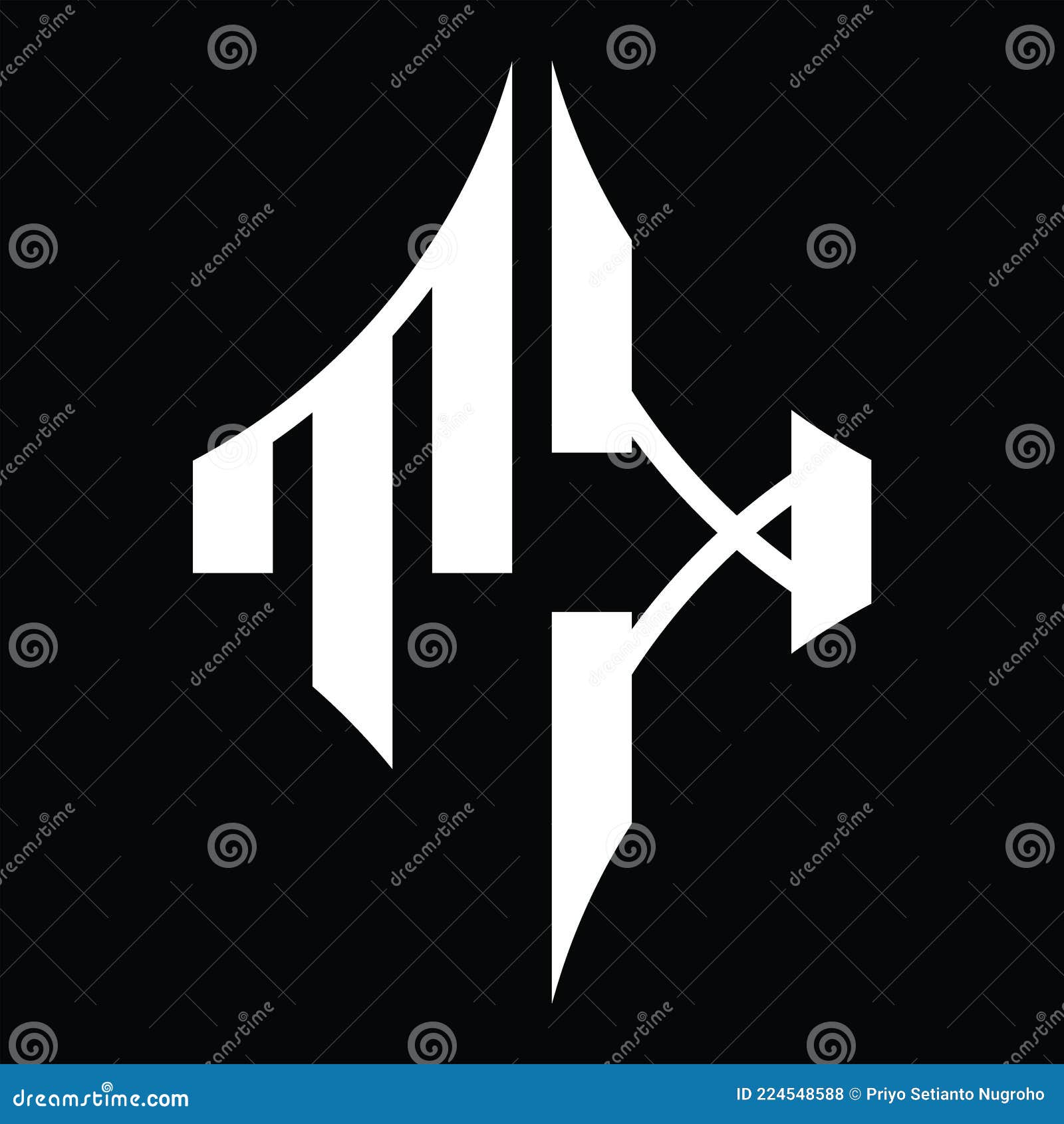 TK Logo Monogram with Diamond Shape Design Template Stock Vector ...