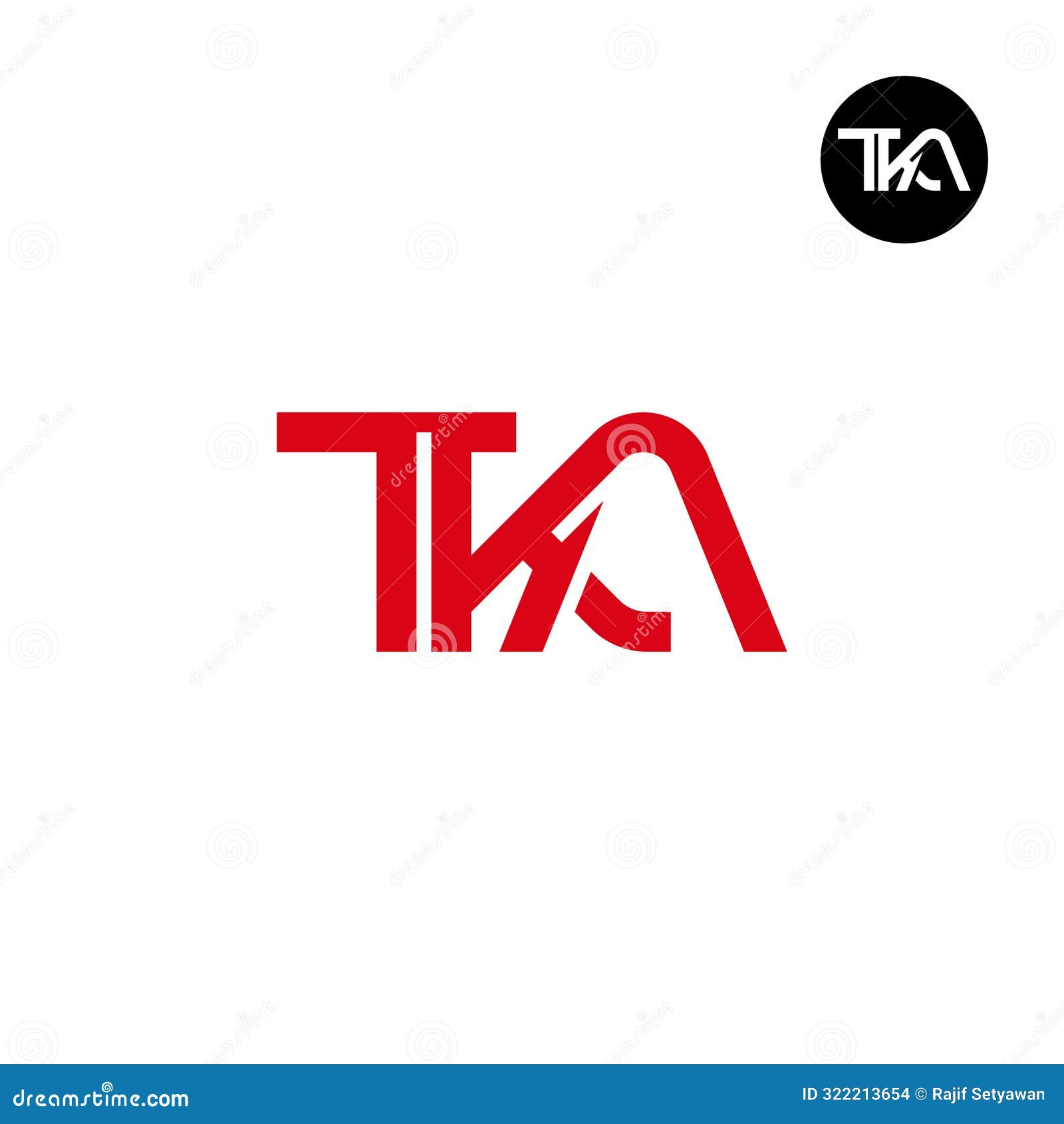 TKA Logo Letter Monogram Design Stock Vector - Illustration of brand ...