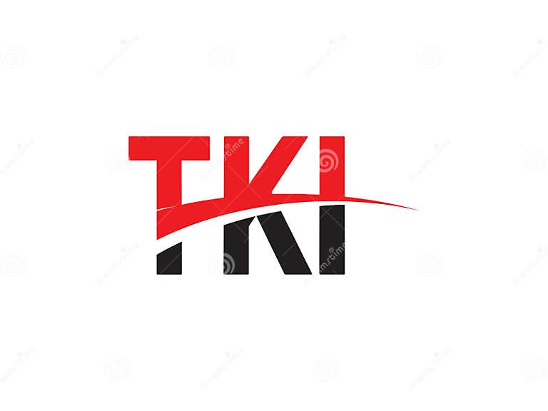 TKI Letter Initial Logo Design Vector Illustration Stock Vector ...