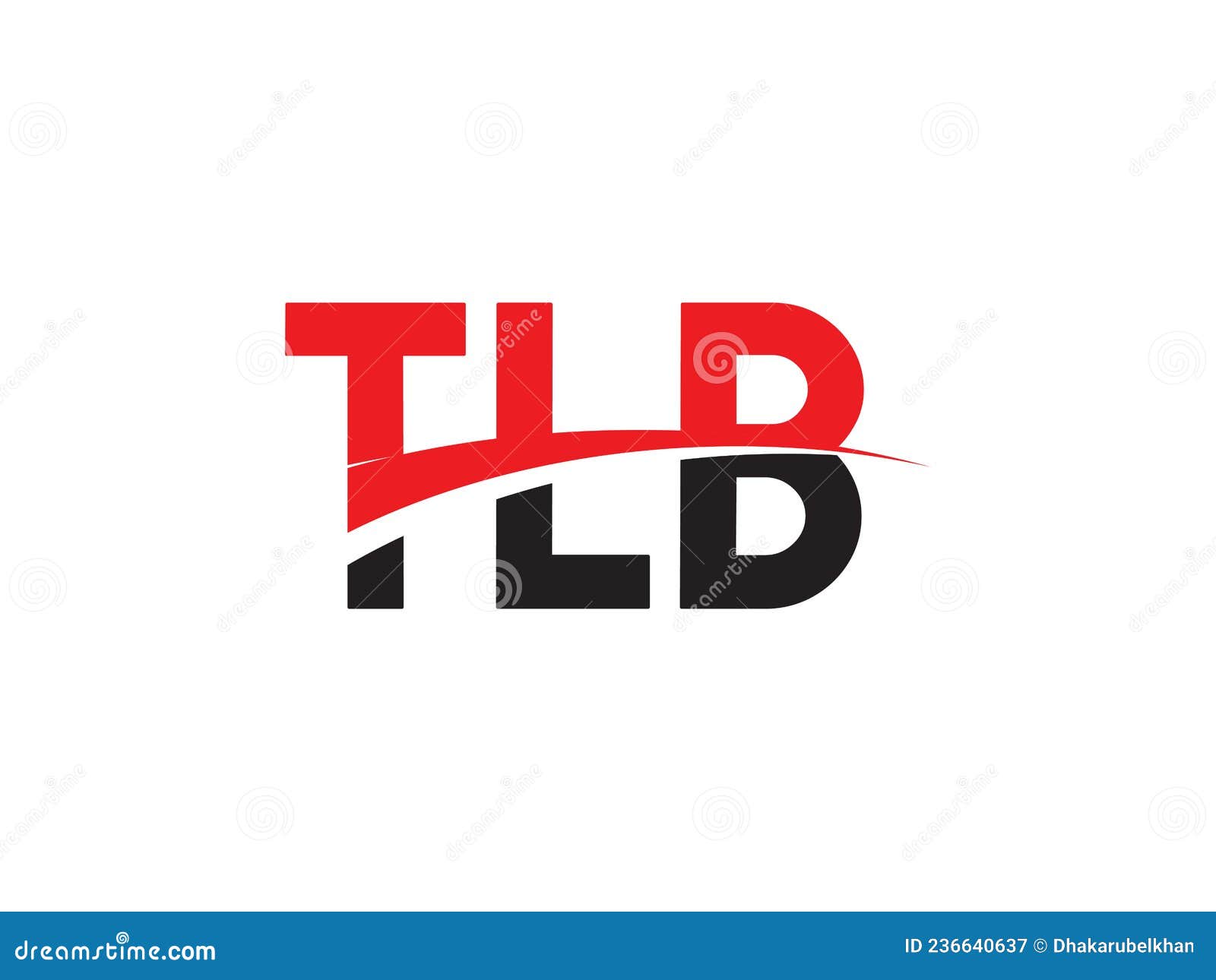 TLB Letter Initial Logo Design Vector Illustration Stock Vector ...