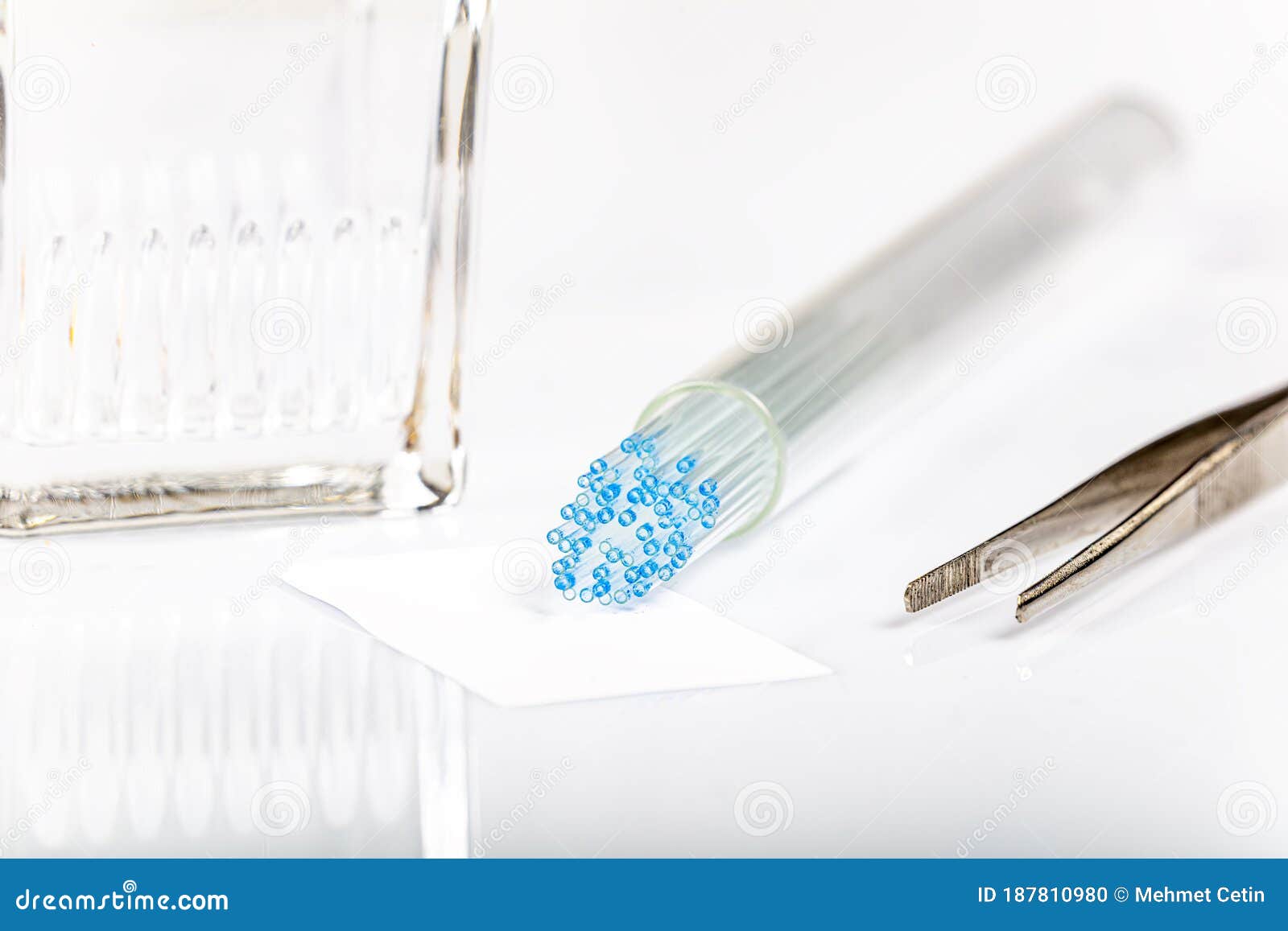 TLC Equipments Include, Capillaries, Silica Gel, Jar and Compounds ...