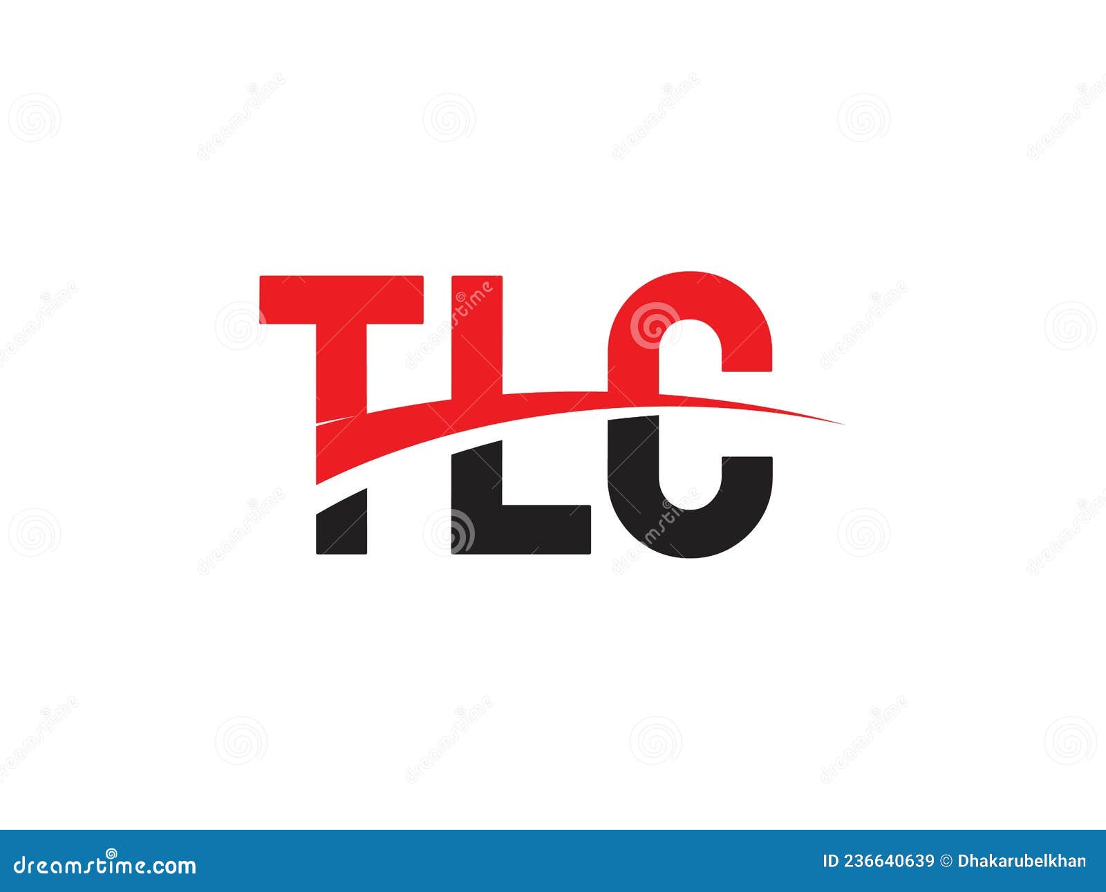 TLC Letter Initial Logo Design Vector Illustration Stock Vector ...