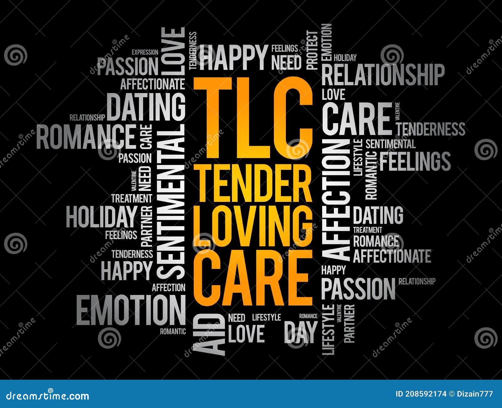 TLC - Tender Loving Care Acronym Royalty-Free Stock Image ...
