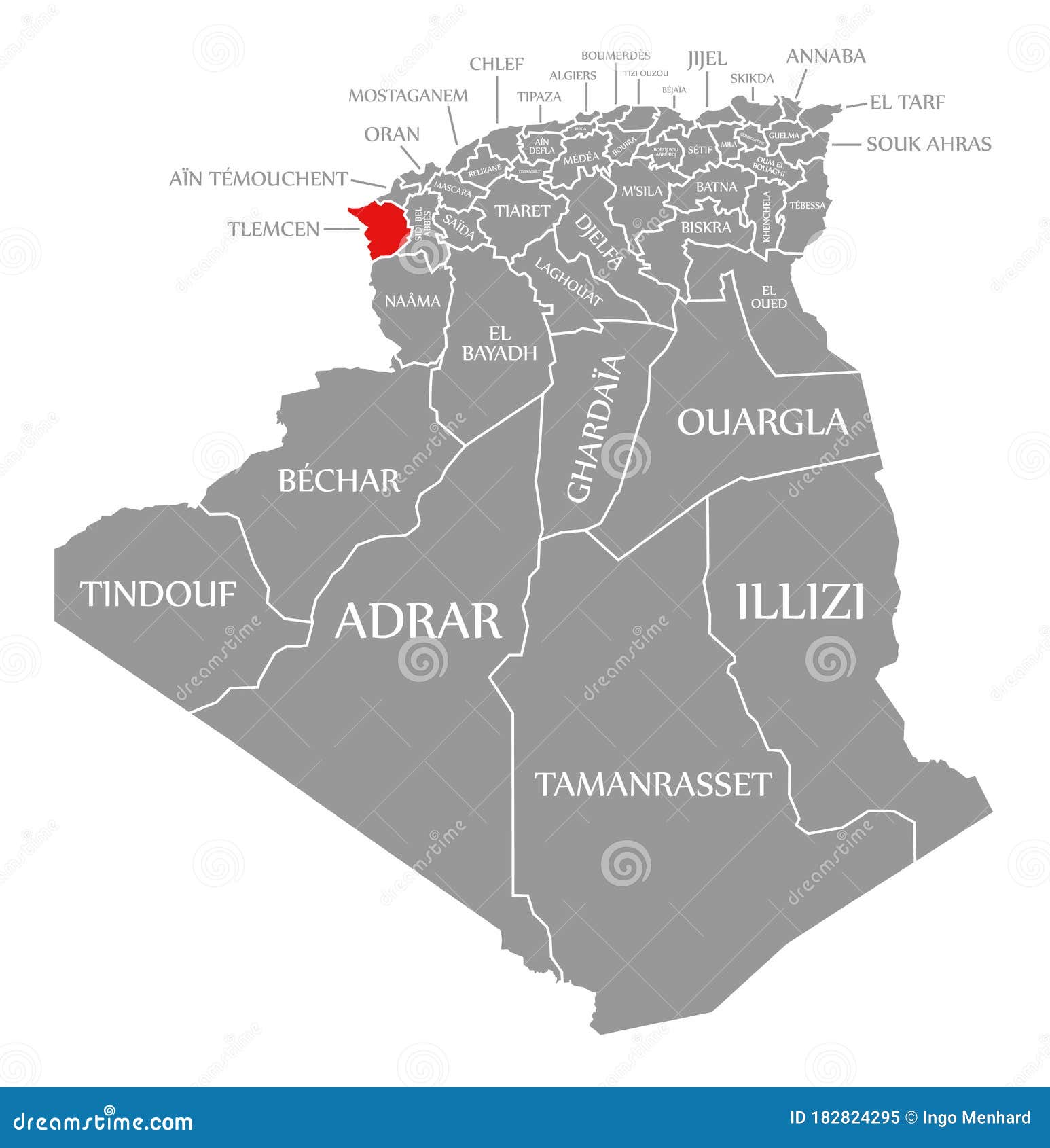 Tlemcen Map Stock Illustrations – 87 Tlemcen Map Stock Illustrations ...