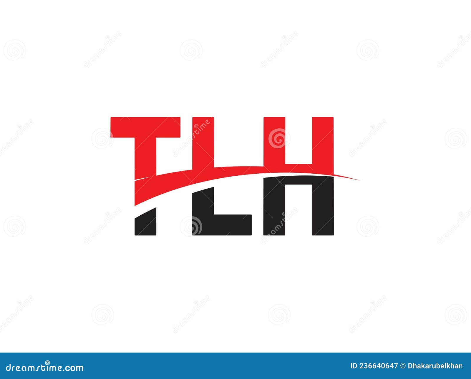 TLH Letter Initial Logo Design Vector Illustration Stock Vector ...