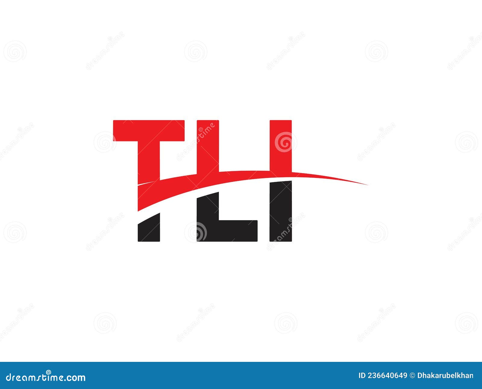 TLI Letter Initial Logo Design Vector Illustration Stock Vector ...