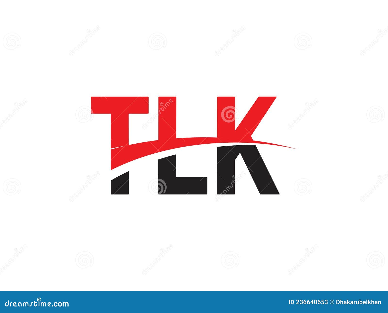 TLK Letter Initial Logo Design Vector Illustration Stock Vector ...
