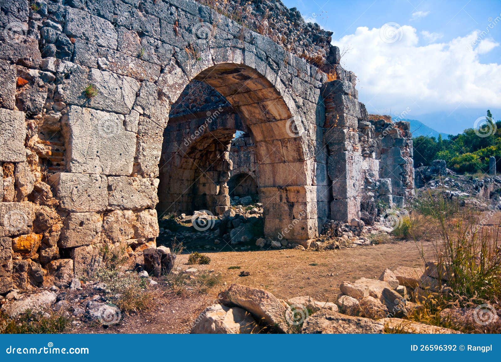 Tlos stock photo. Image of lycia, stone, lycian, tlos - 26596392