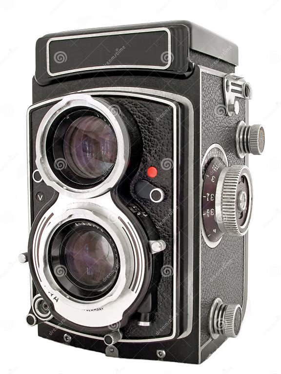 TLR Camera stock image. Image of camera, film, precision - 435891