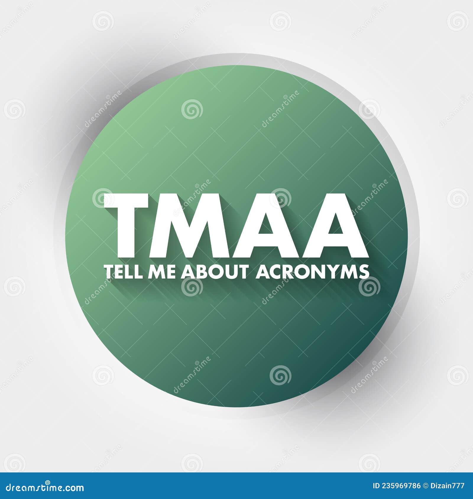 TMAA - Tell Me about Acronyms, Acronym Concept Background Stock ...