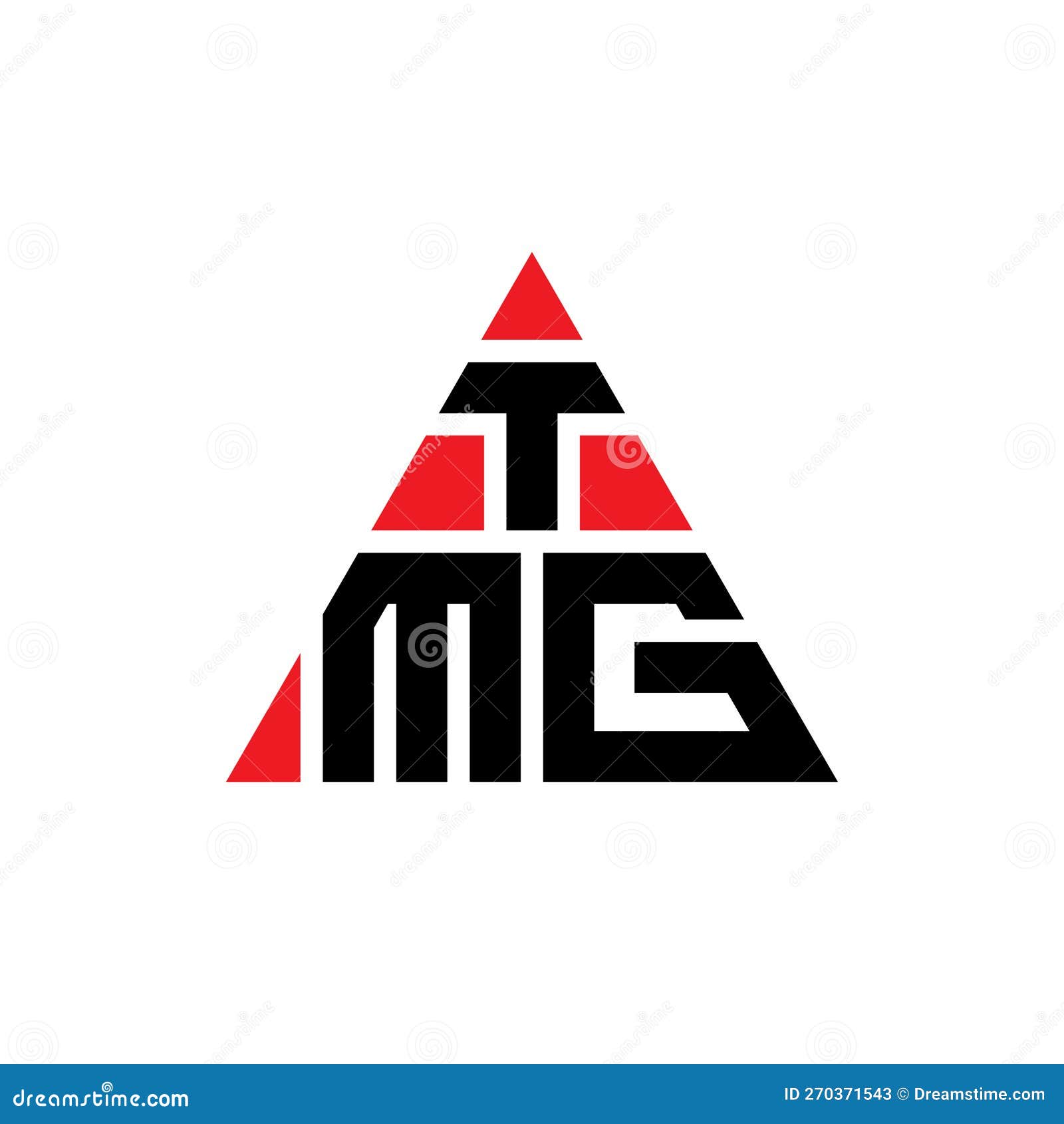 TMG Triangle Letter Logo Design with Triangle Shape. TMG Triangle Logo ...
