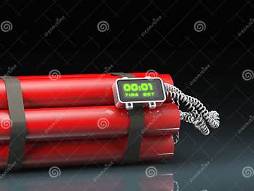 Tnt time bomb stock illustration. Illustration of explosion - 22440073