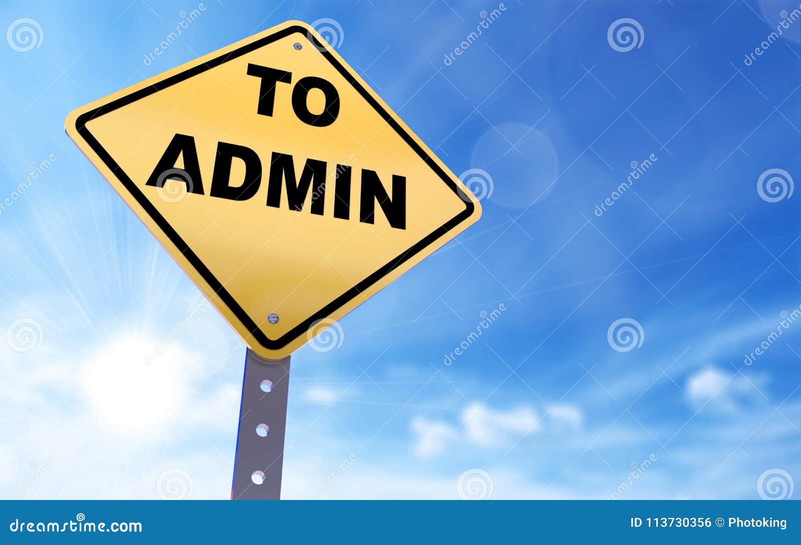 To admin sign stock illustration. Illustration of file - 113730356