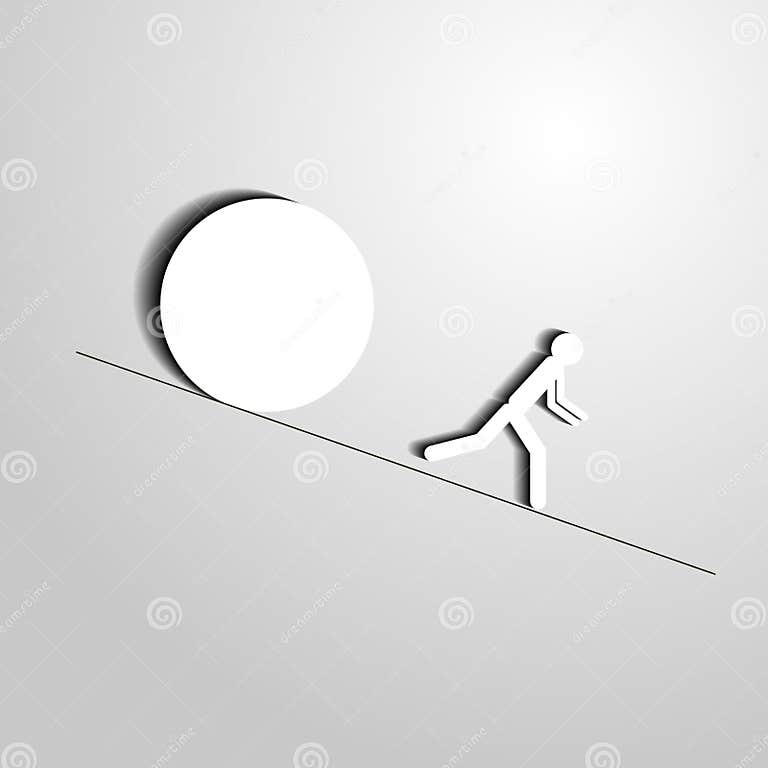 To avoid problems. stock illustration. Illustration of problems - 43613802