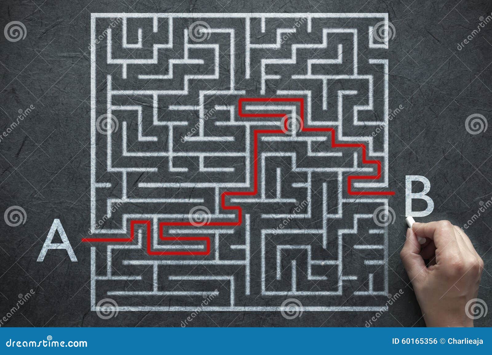 A To B Motivation Success Progress Stock Photo - Image of success, work ...