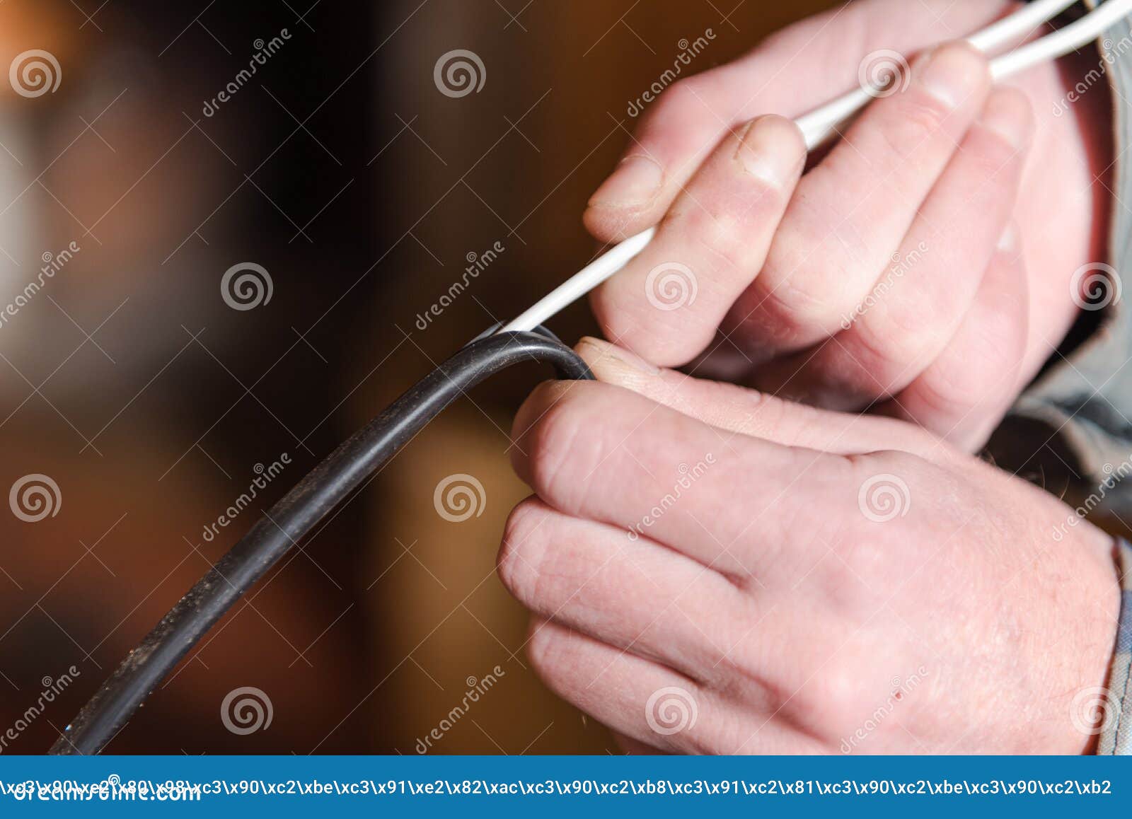 To Bare the Wire. Remove the Braid from the Wire. Clean the Wire Stock ...