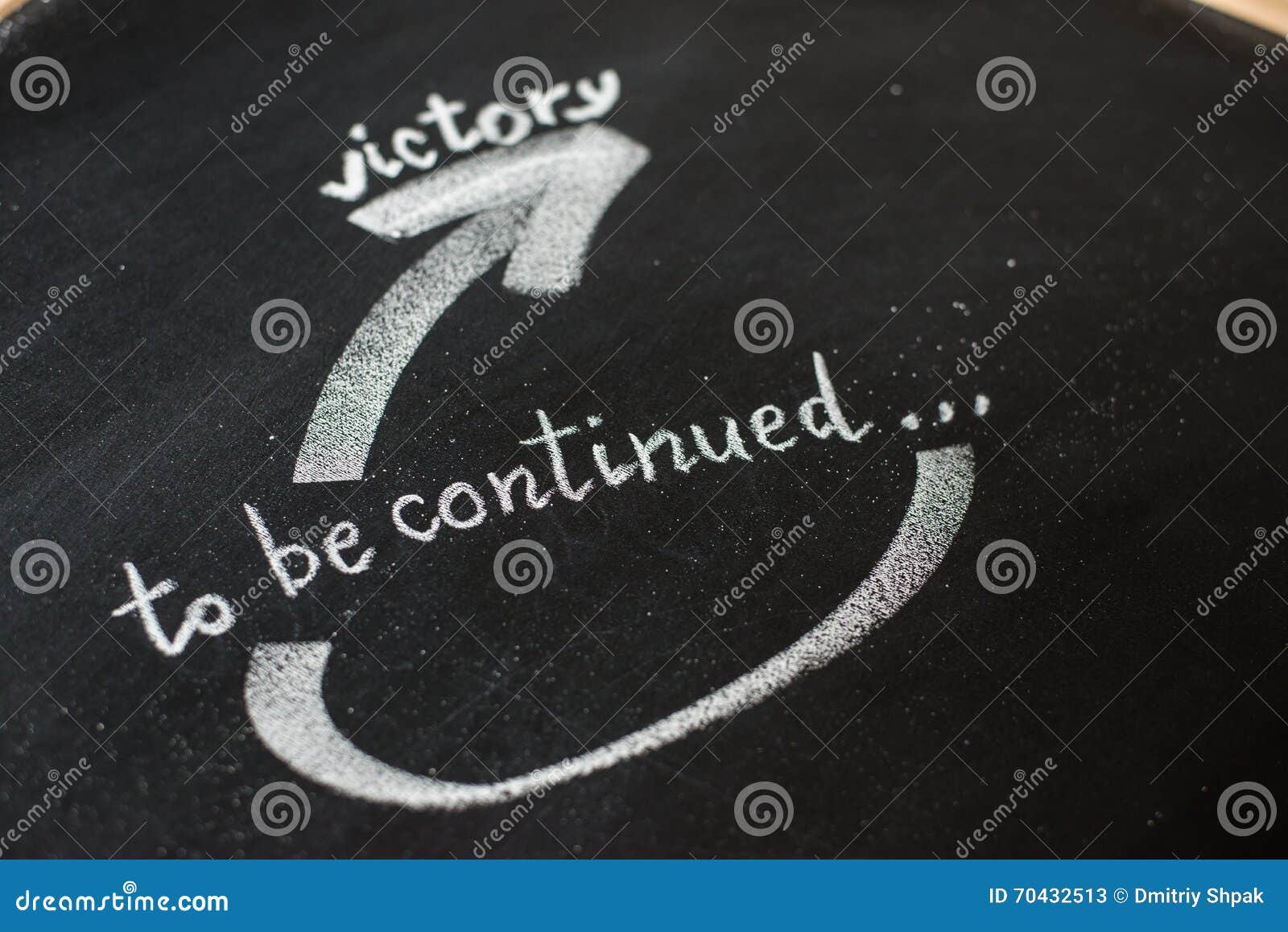 To Be Continued Handwritten with White Chalk Stock Image - Image of ...