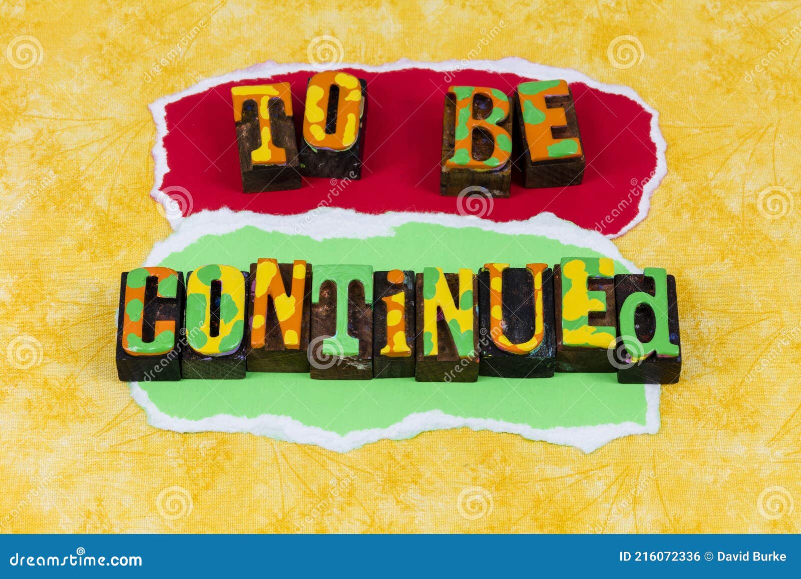 To Be Continued Story Continues More Information Stock Photo - Image of ...