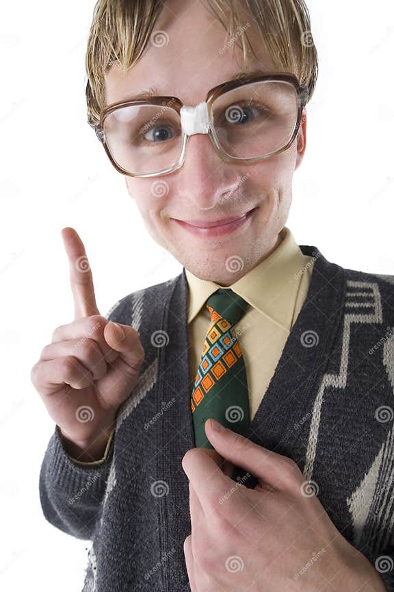 To be, or not to be nerd? stock image. Image of pall, sleek - 4569963