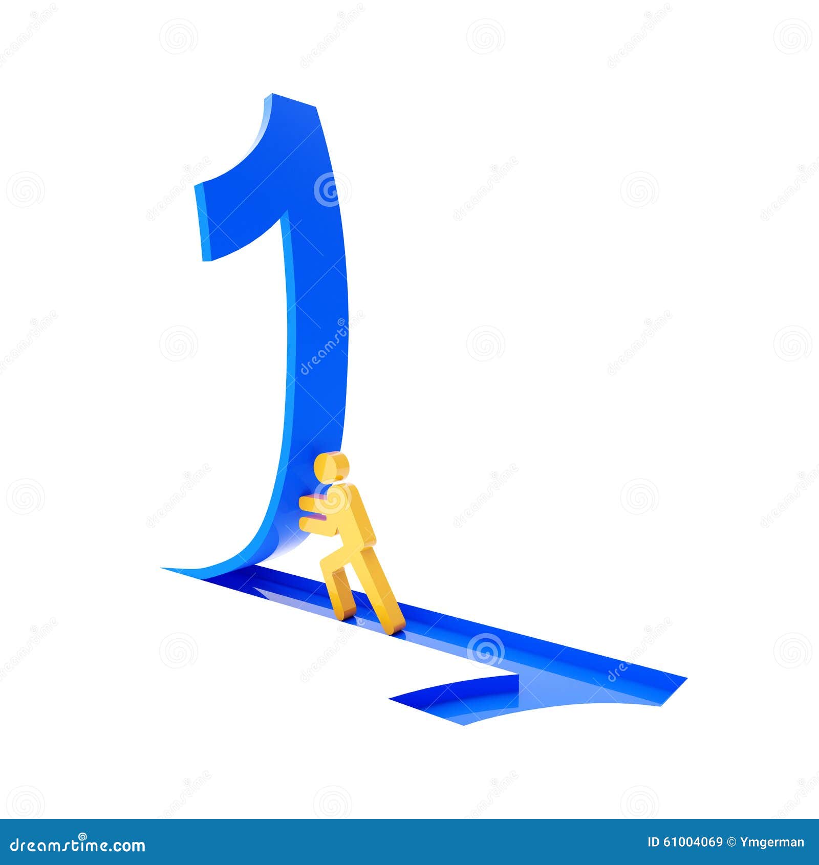 To be number one stock illustration. Illustration of winner - 61004069