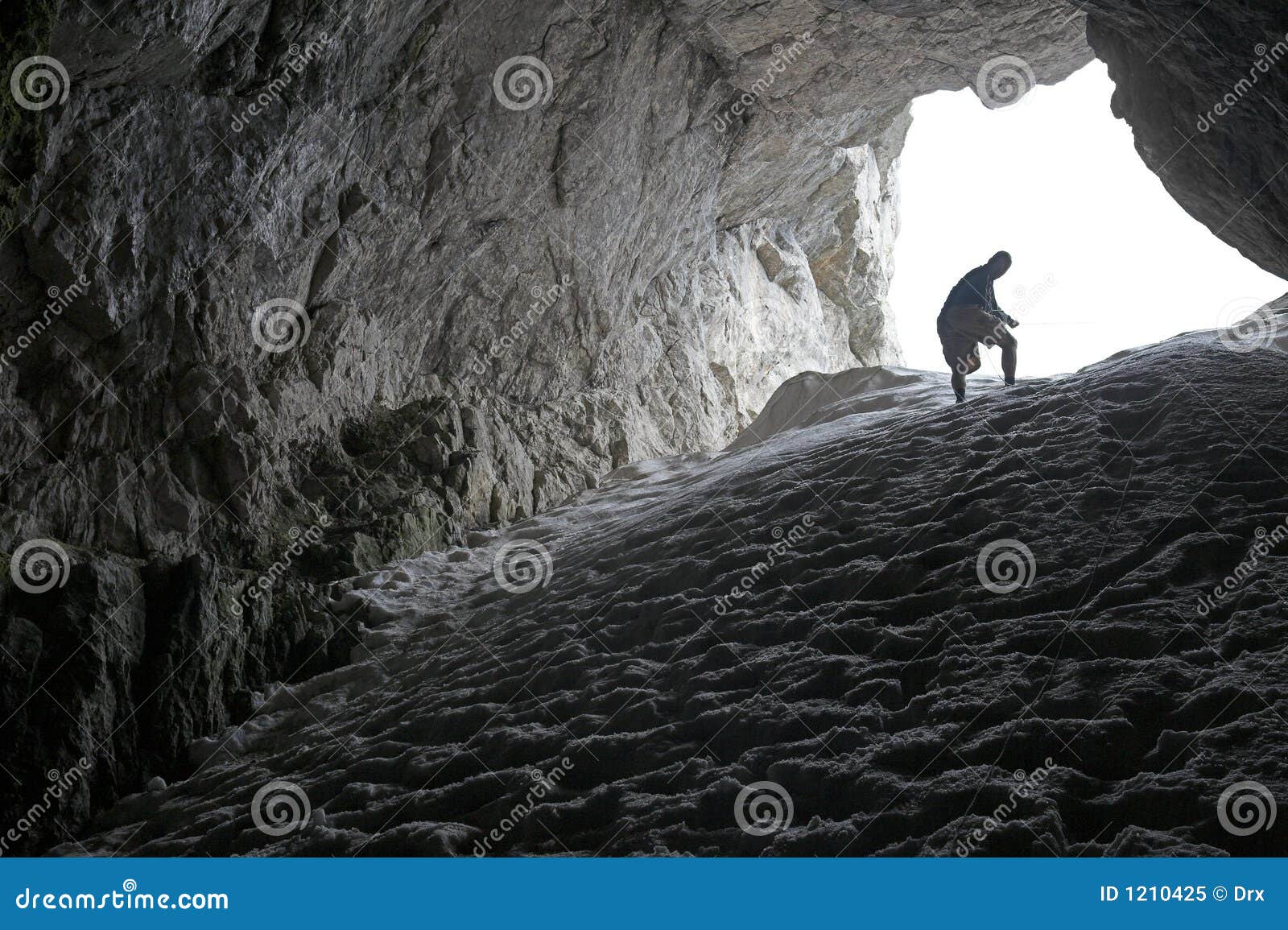 Descending Cave Formation Stock Image | CartoonDealer.com #110720827