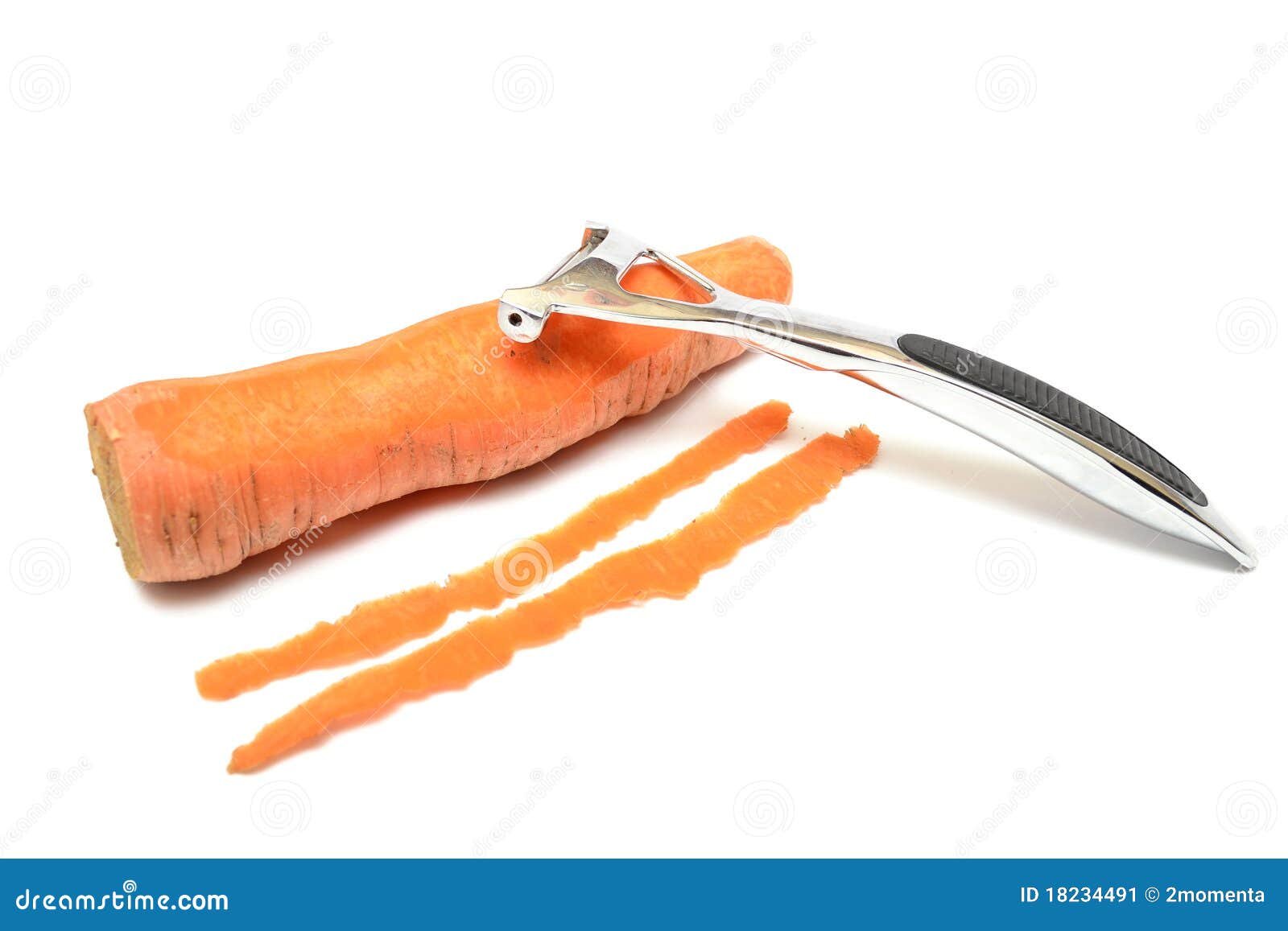 To clean carrots stock image. Image of carotin, meal - 18234491