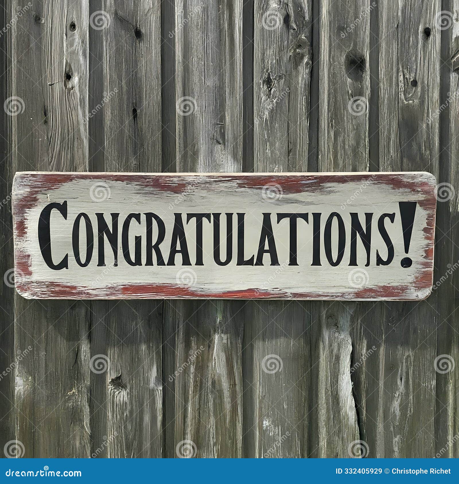 The Word "congradulation" on a Suitable Background. Stock Illustration ...