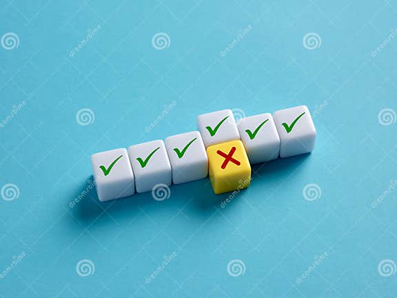 To Correct a Mistake. Recognize the Error and Correct the Mistake Stock ...