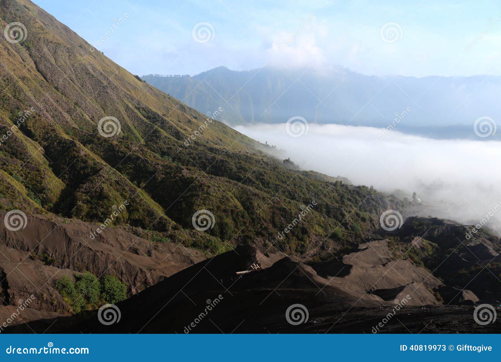To the Crater of Mount Bromo Stock Image - Image of volcano, travel ...