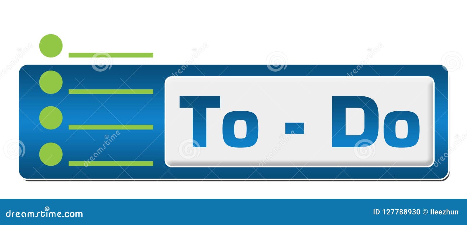 To Do Button Style with Symbol Stock Illustration - Illustration of ...