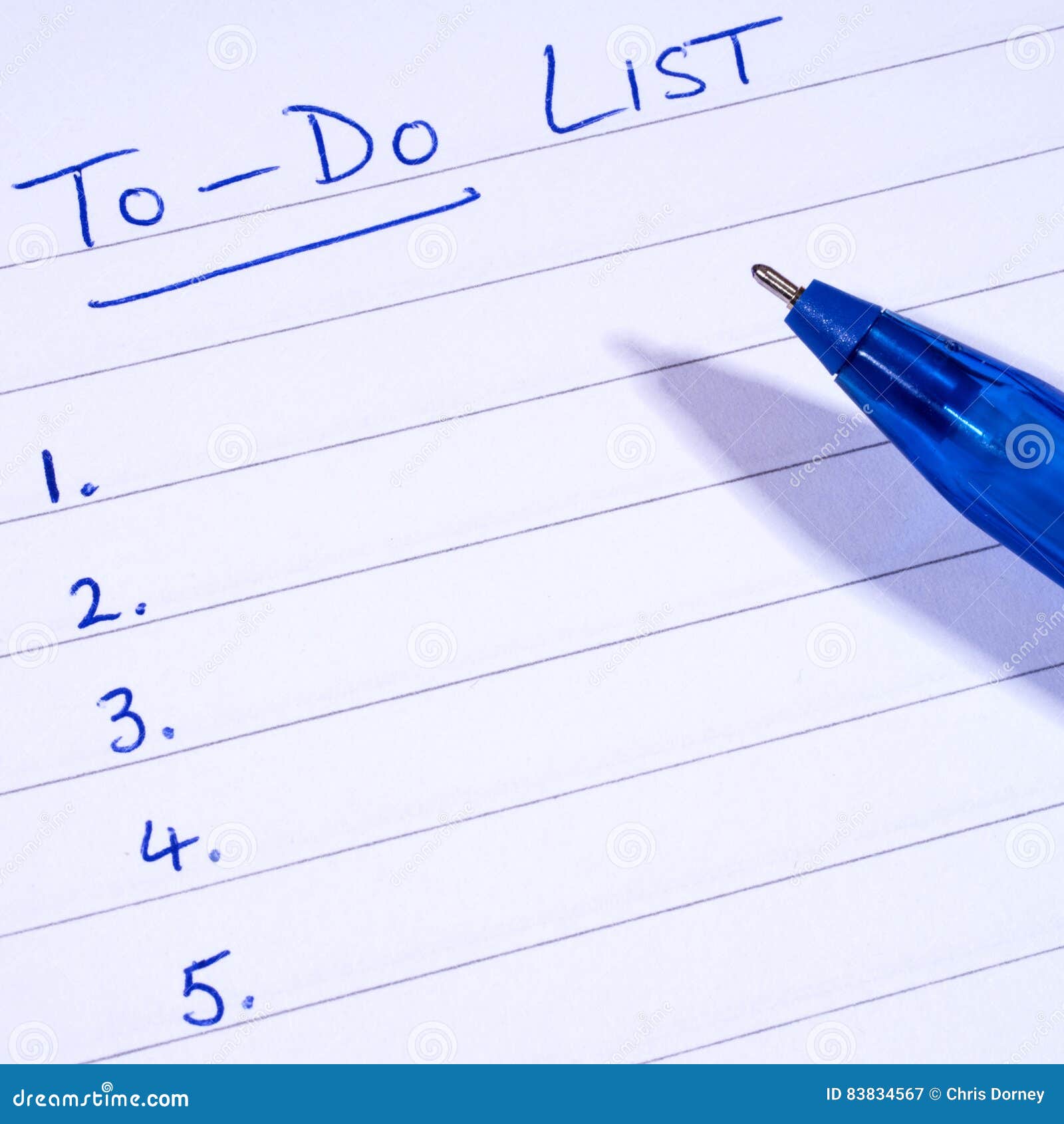 To-Do Checklist stock image. Image of notebook, note - 83834567