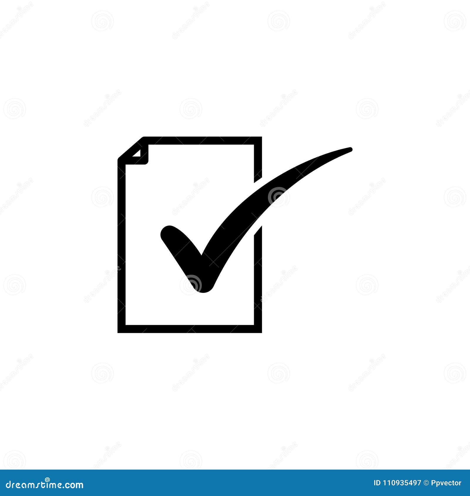 To-Do Icon. vector stock vector. Illustration of firm - 110935497