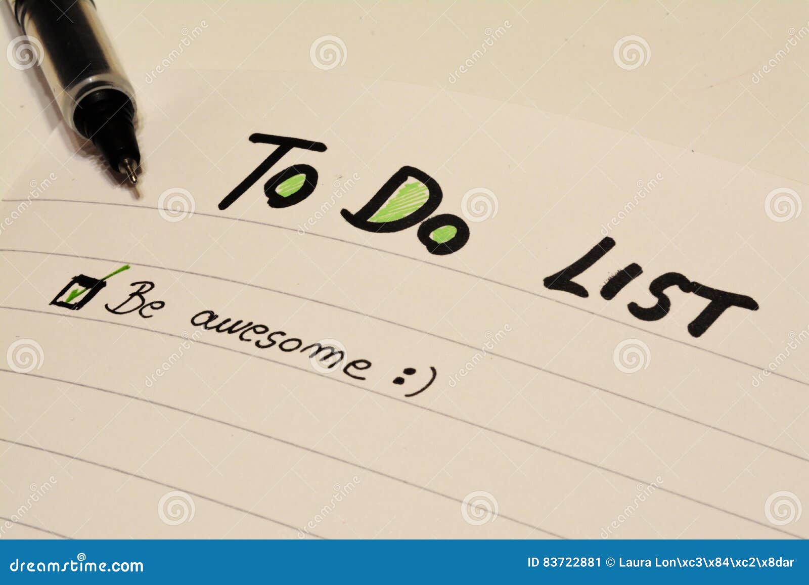 To do list stock image. Image of happy, checklist, humanity - 83722881