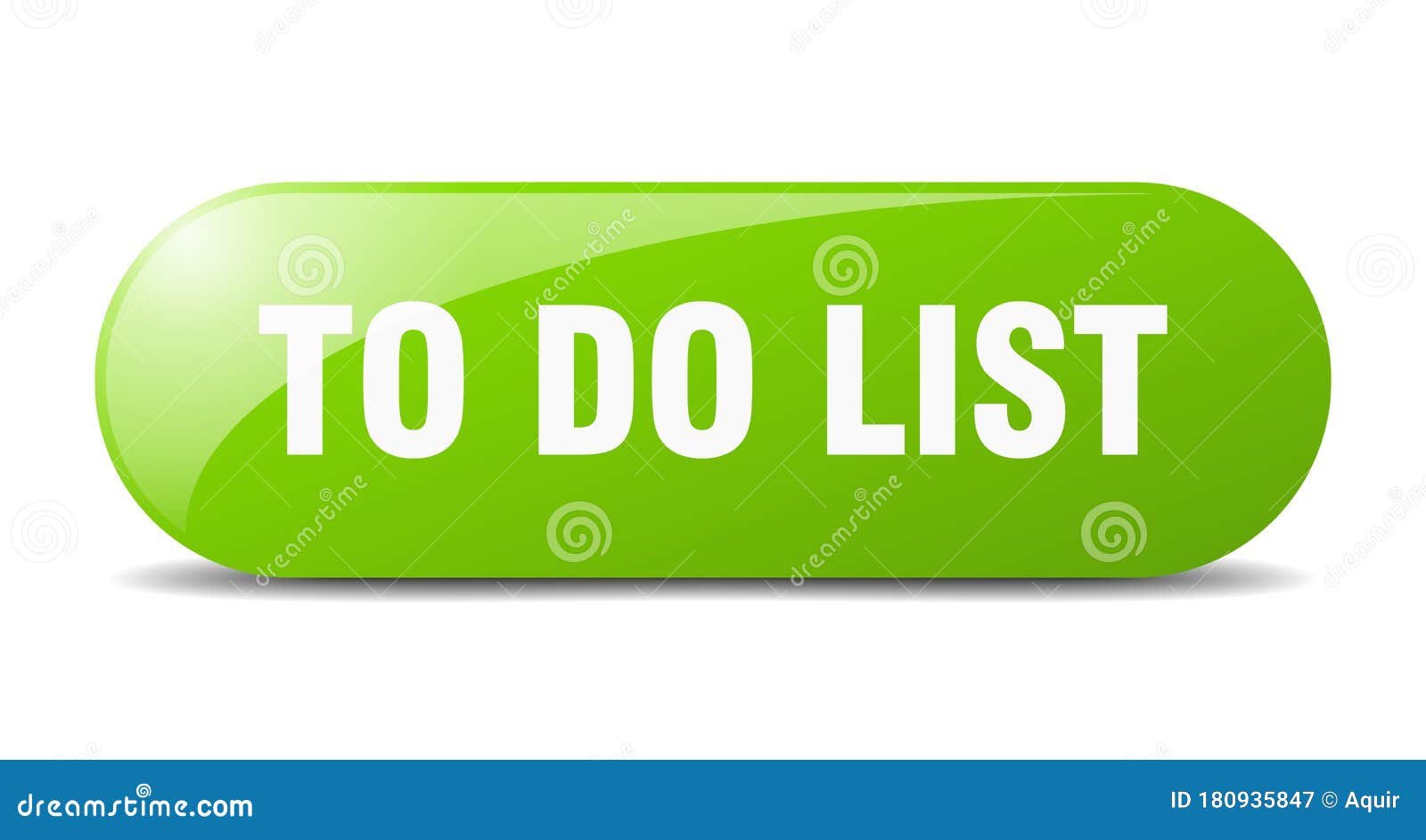 To Do List Button. To Do List Sign. Key. Push Button Stock Vector ...