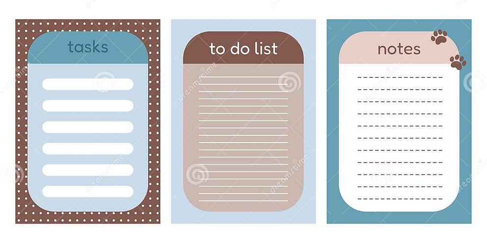 To do list collection stock illustration. Illustration of collection ...