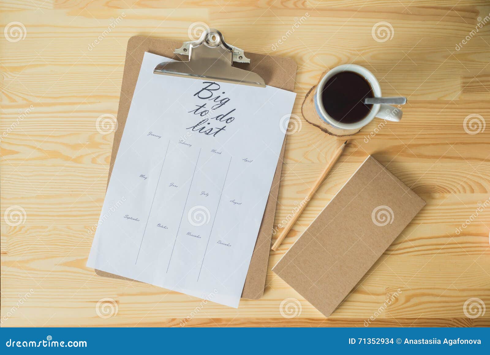 To do list stock photo. Image of document, personal, flatly - 71352934
