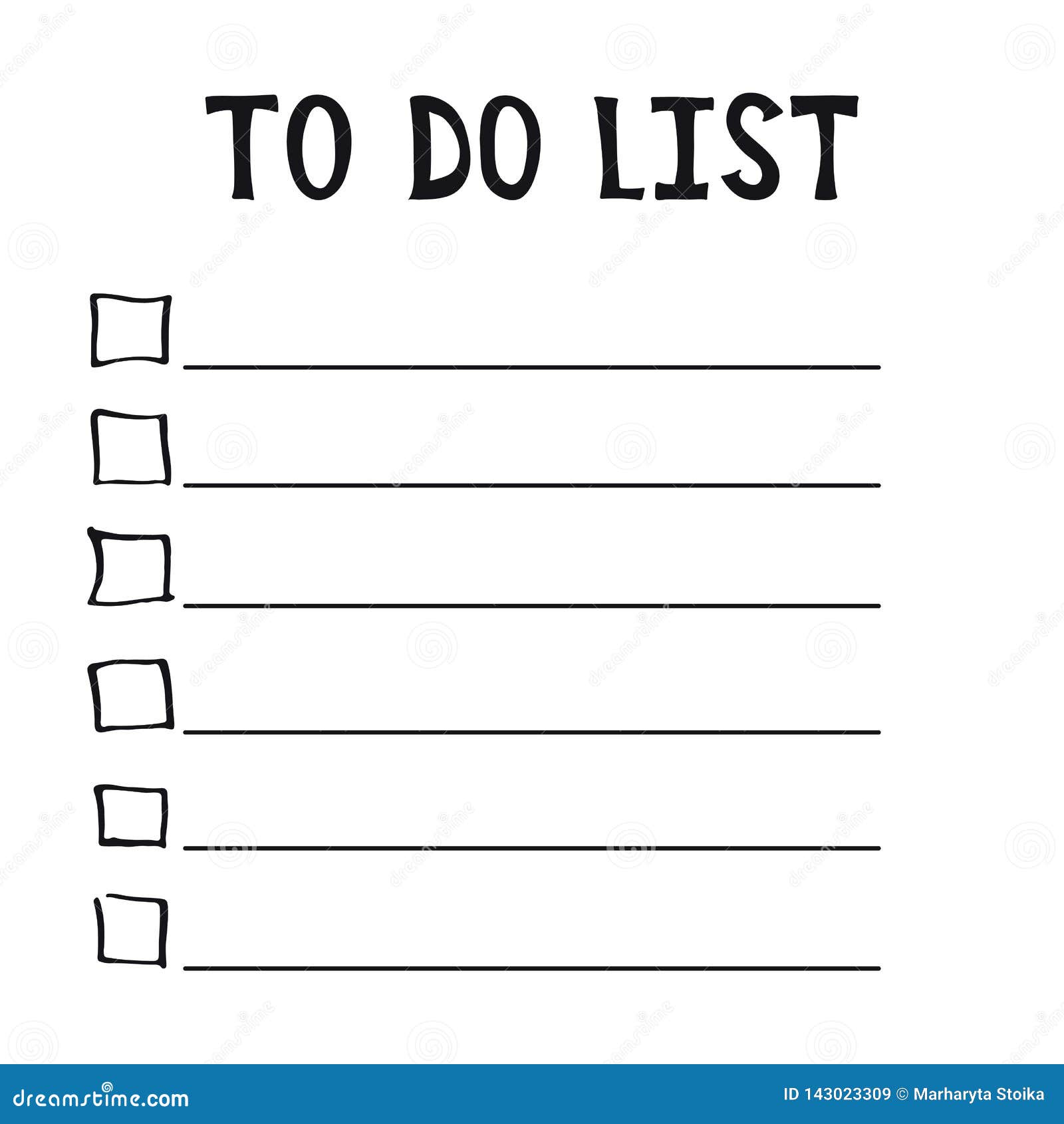 To do list. stock vector. Illustration of marker, message - 143023309
