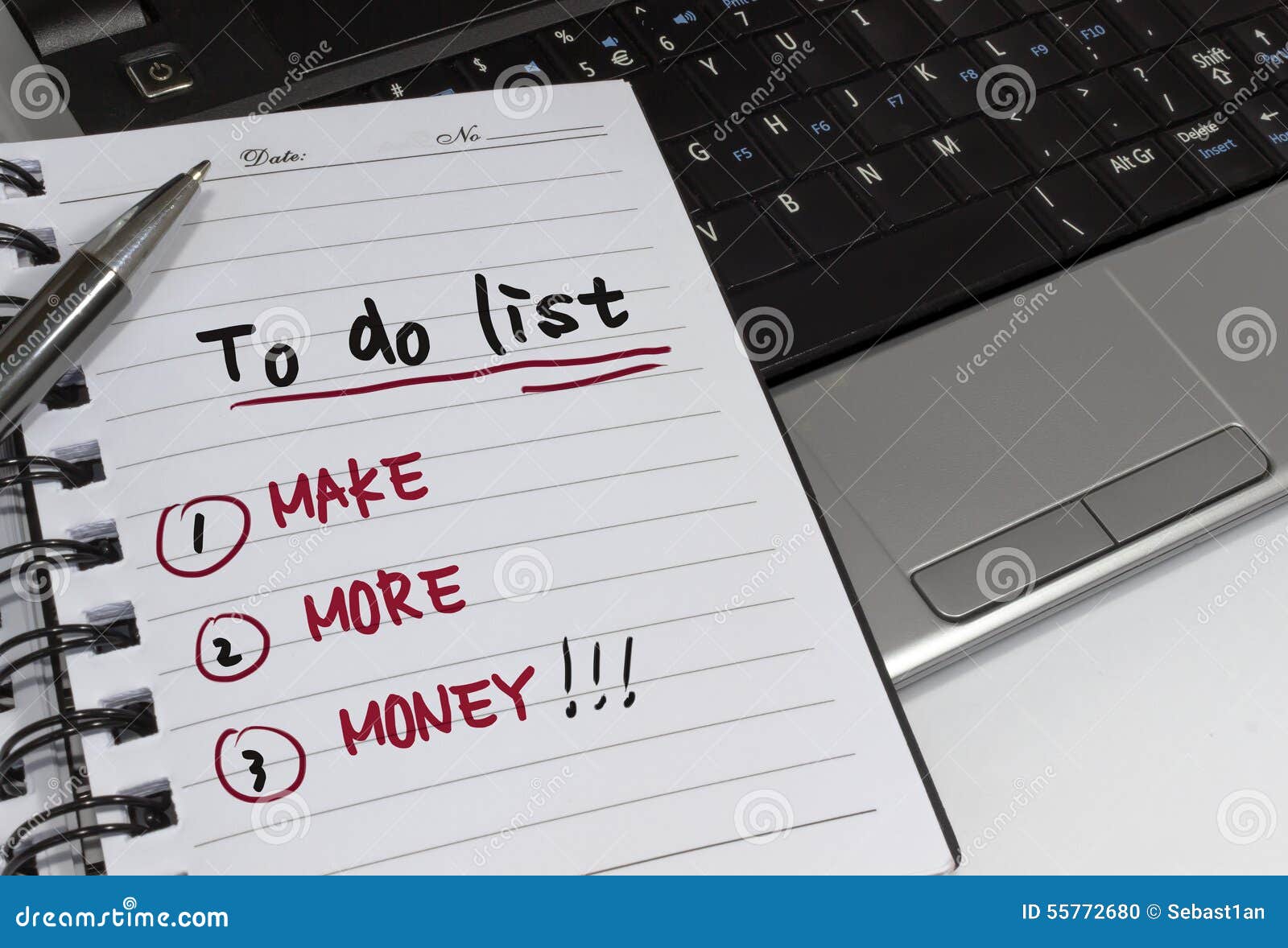 To do List stock photo. Image of earn, change, handwritten - 55772680