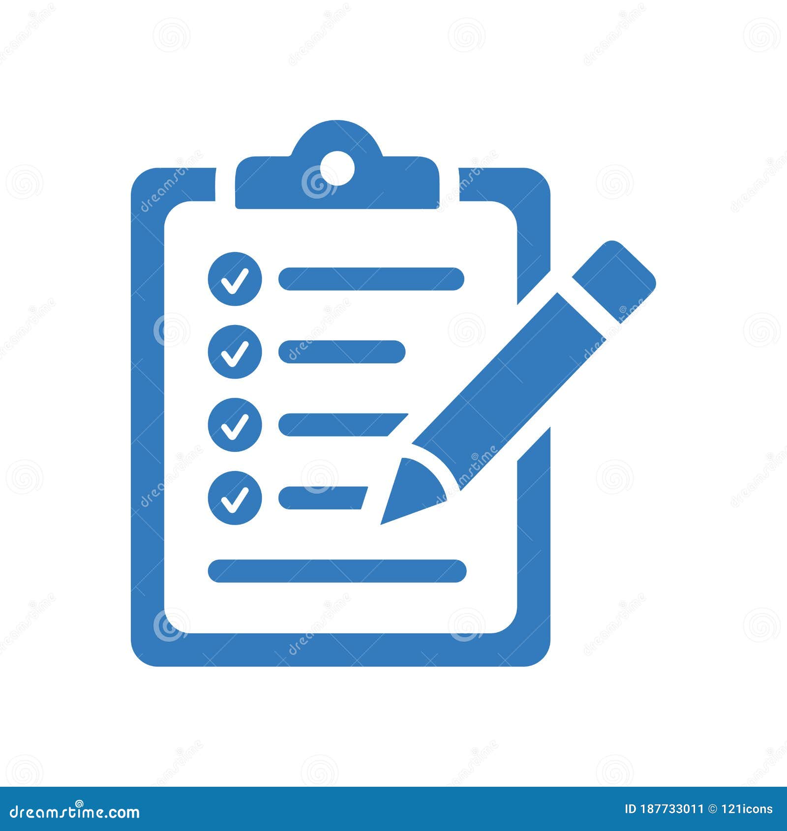 To Do List Icon, Blue Color Clipboard, Checklist Stock Illustration ... To Do List Icon, Blue Color Clipboard, Checklist Stock Illustration ...